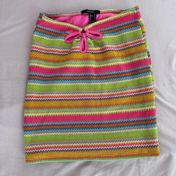 Skirts | Colorful Mini Skirt | Poshmark